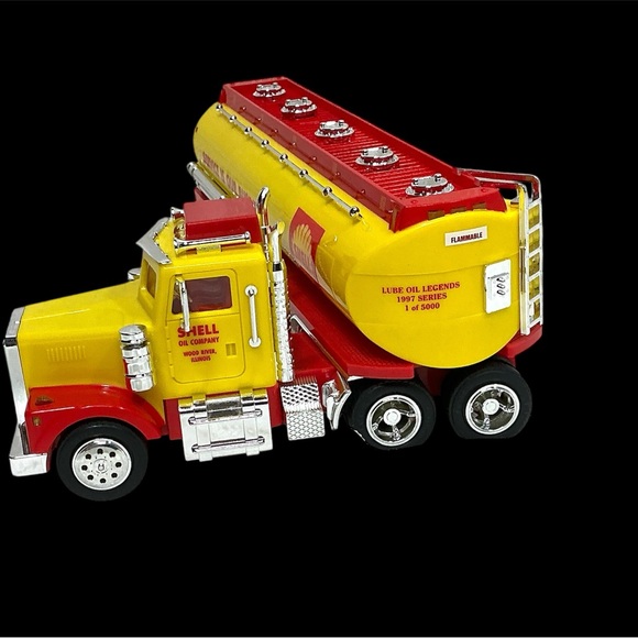Toys | Shell Motor Oil Toy Tanker Truck Bank Lube Oil Legends | Poshmark